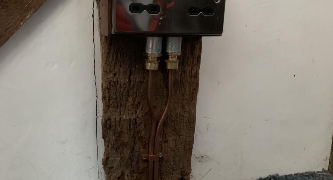 Rewire of Listed building with MICC Cabling | JJB Electrical Ltd